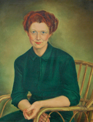 "Mary Moffett "Portrait of Avon Wallace"" by University Archives and ...